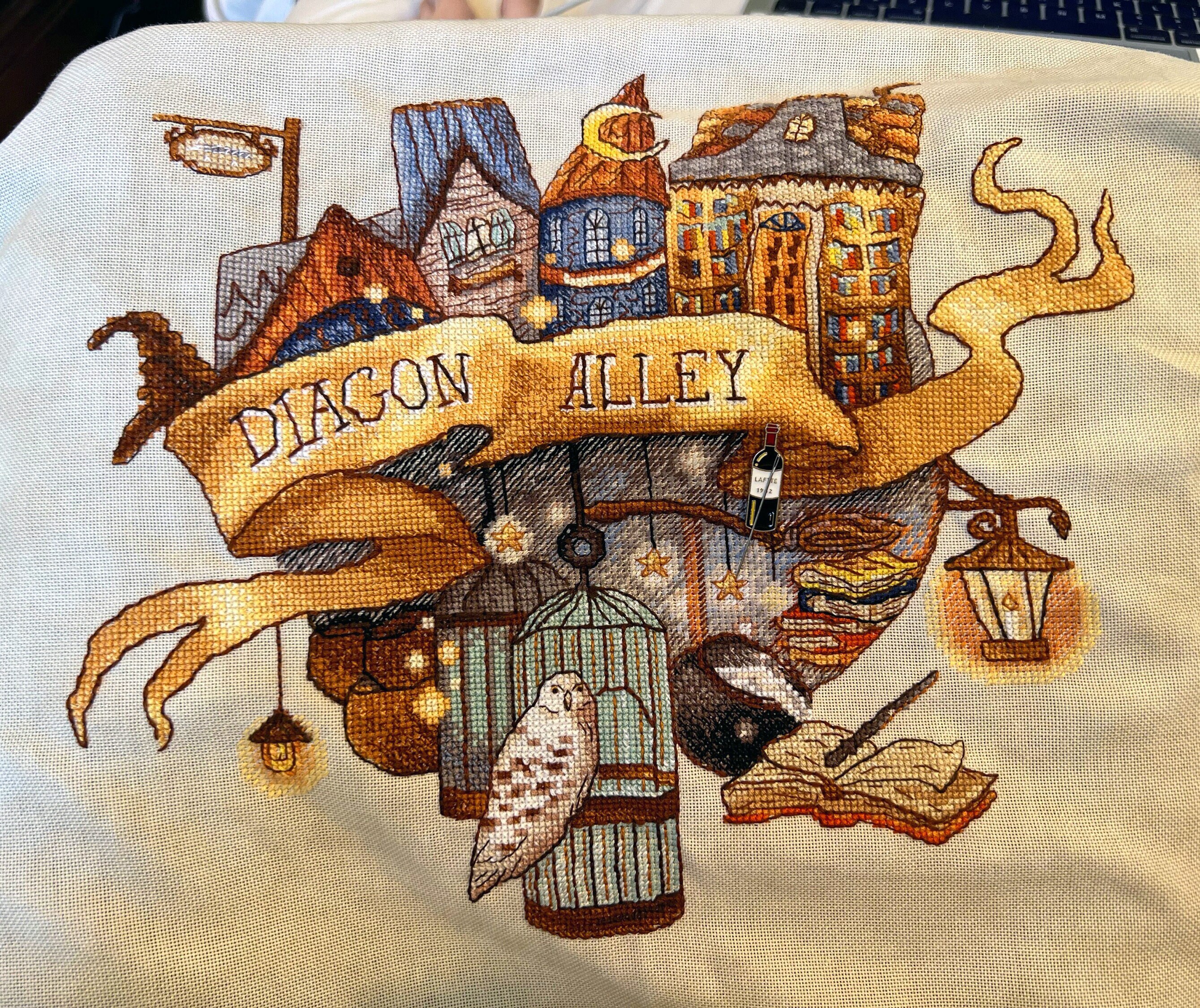 Cross Stitch Pattern Witchcraft & Wizardry Shop DMC Chart Embroidery ...