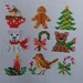 Cross Stitch Pattern christmas Sampler DMC Cross Stitch Chart ...