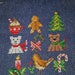 Cross Stitch Pattern christmas Sampler DMC Cross Stitch Chart ...