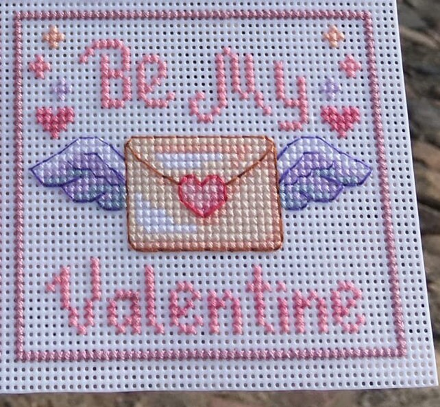 Cross Stitch Pattern be My Valentine DMC Chart | Etsy