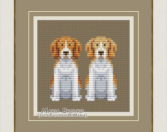 Cross Stitch Pattern dutch Rabbit DMC Chart | Etsy