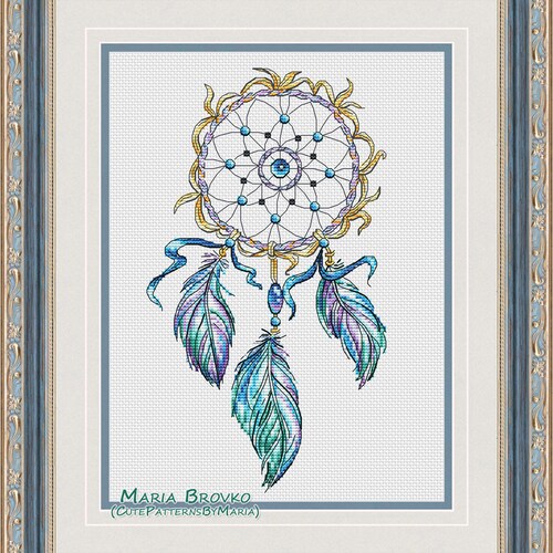 Cross Stitch Pattern purple Iris DMC Chart | Etsy