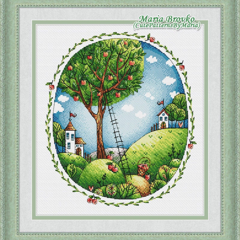 Apple Tree Patterns - Etsy