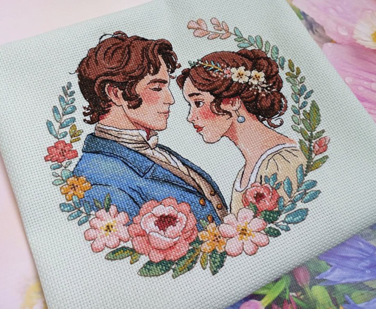 Cross Stitch PDF Pattern Pride and Prejudice DMC Chart Printable ...