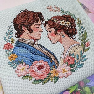 Cross Stitch PDF Pattern Pride and Prejudice DMC Chart Printable ...