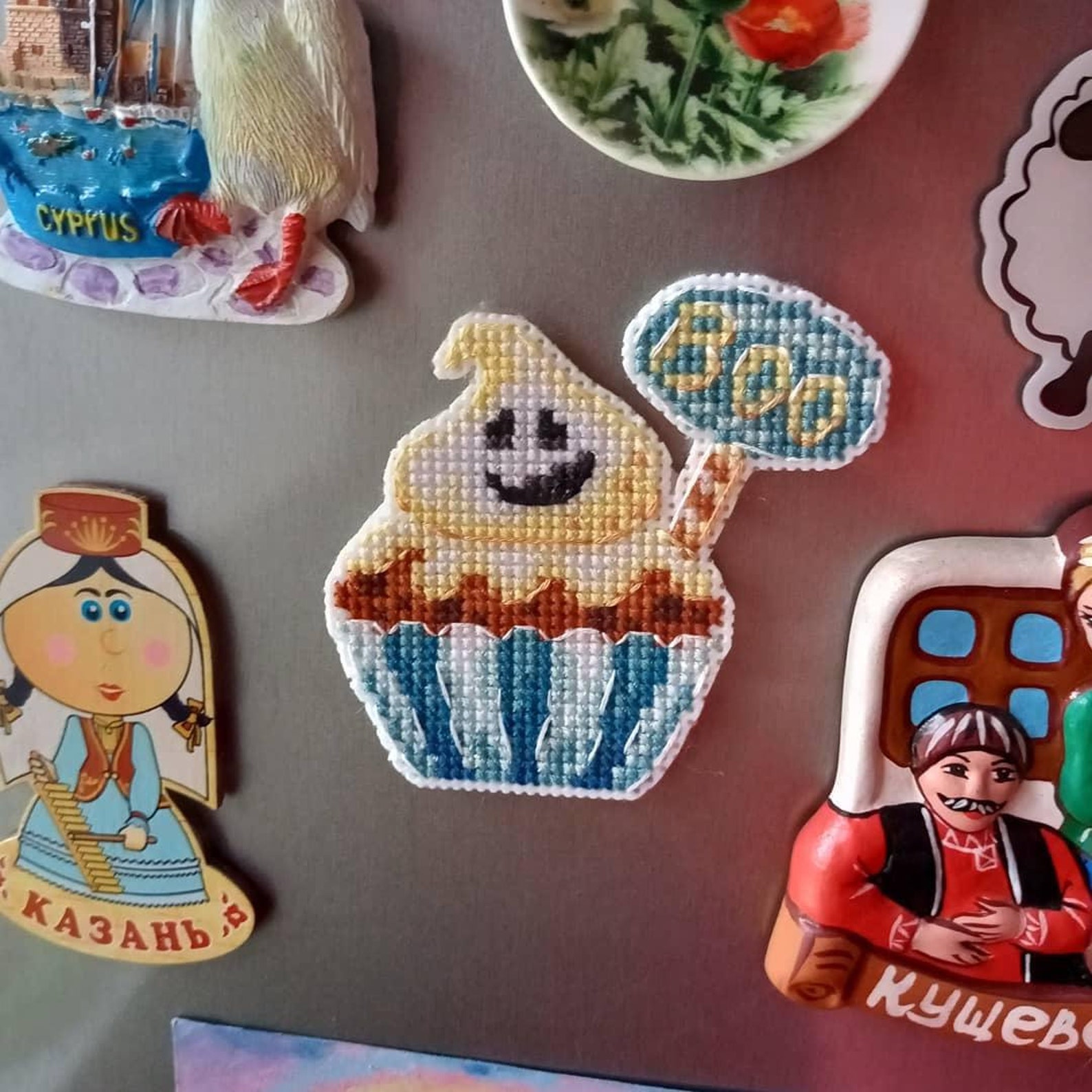 Cross Stitch Pattern Ghost Cake DMC Halloween Chart Embroidery ...
