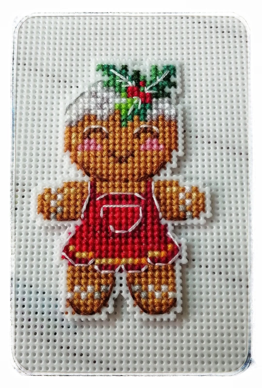 Cross Stitch Pattern gingerbread Girl DMC Cross | Etsy