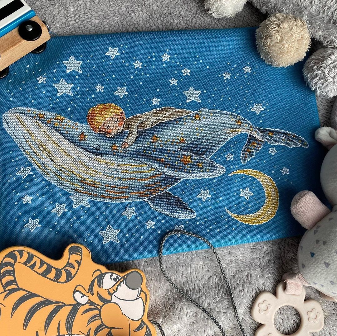 Cross Stitch Pattern boy's Magic Dreams DMC - Etsy