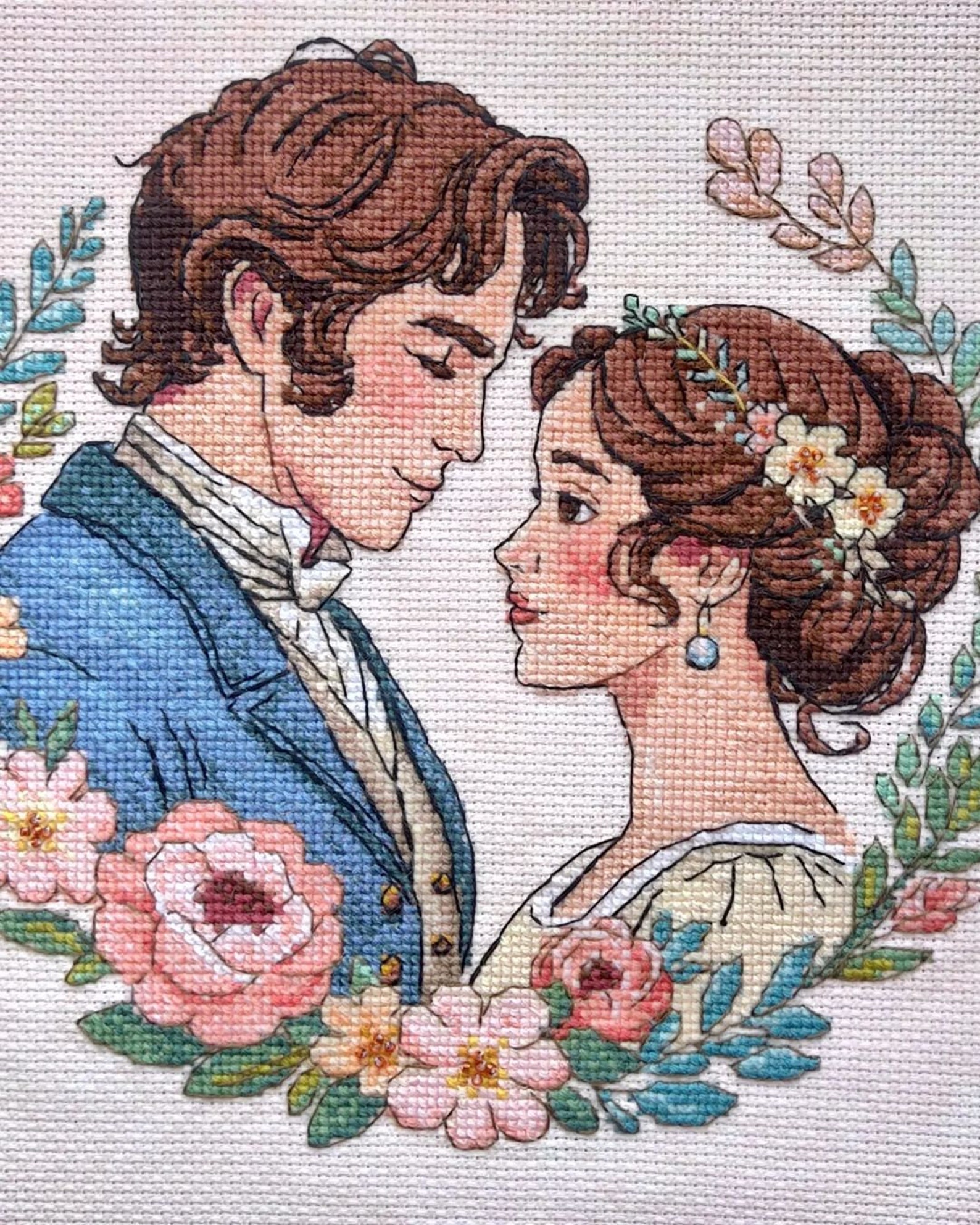 Cross Stitch PDF Pattern Pride and Prejudice DMC Chart Printable ...