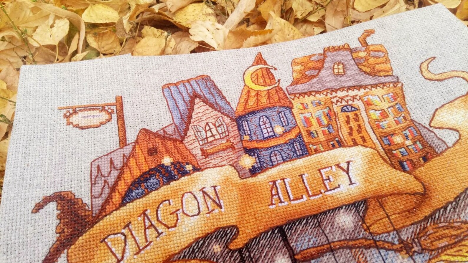 Cross Stitch Pattern Witchcraft & Wizardry Shop DMC Cross - Etsy