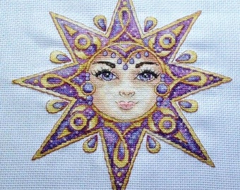 Mariners Star Cross Stitch Pattern Instant Download PDF - Etsy