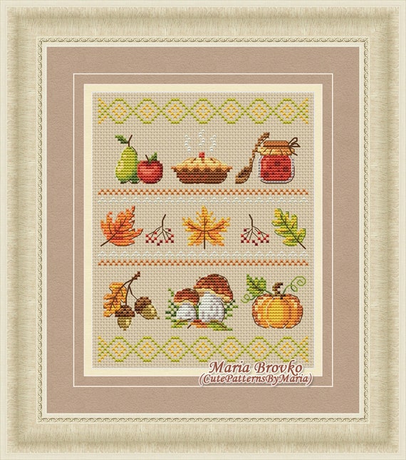 Digital Needlepoint Pattern Cross Stitch Pattern Sewing Sampler Instant ...