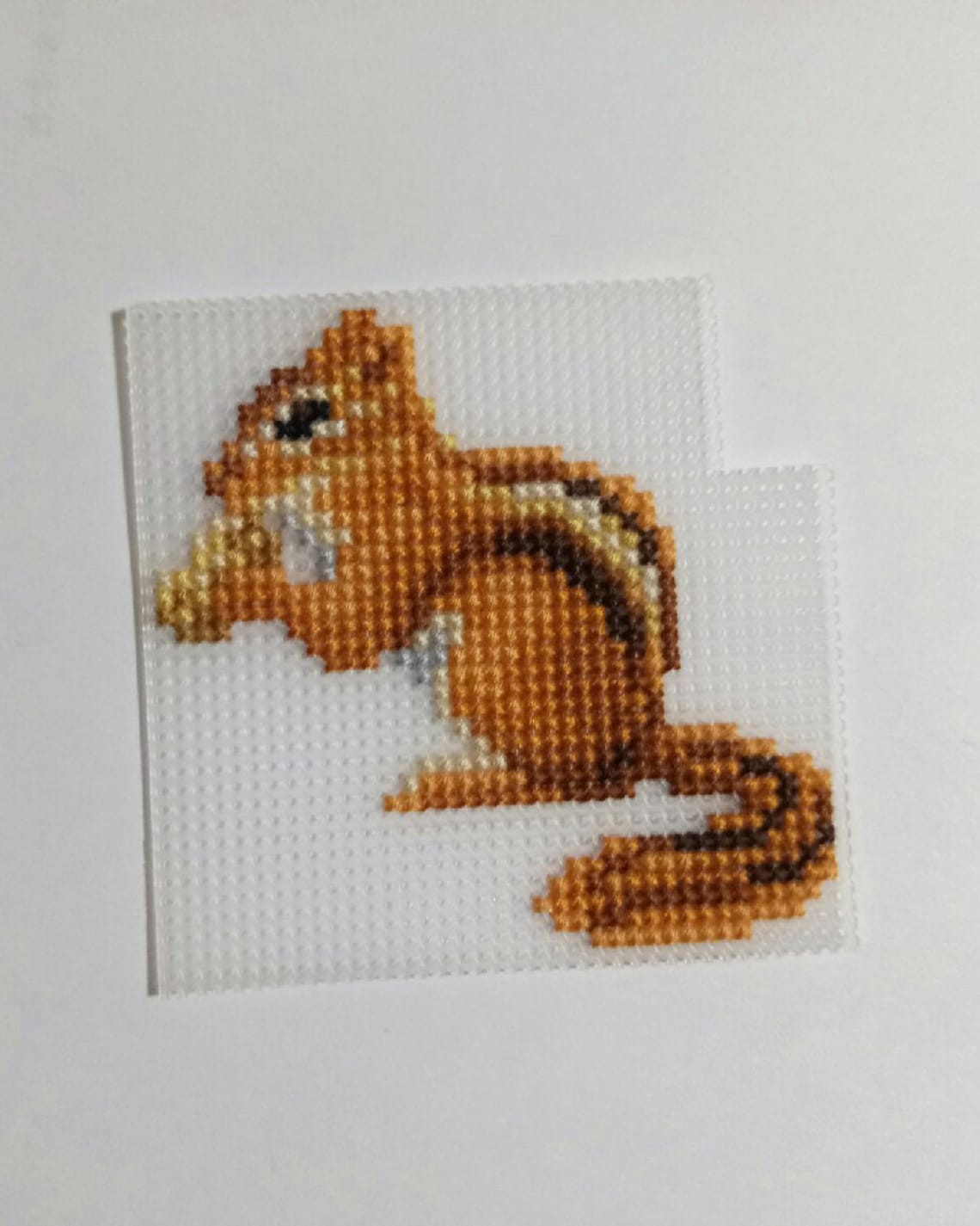 Cross Stitch Pattern chipmunk DMC Chart | Etsy