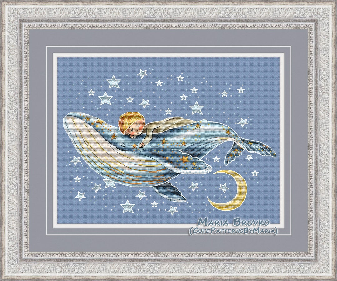 Cross Stitch Pattern Boys Magic Dreams DMC Embroidery Chart Printable ...