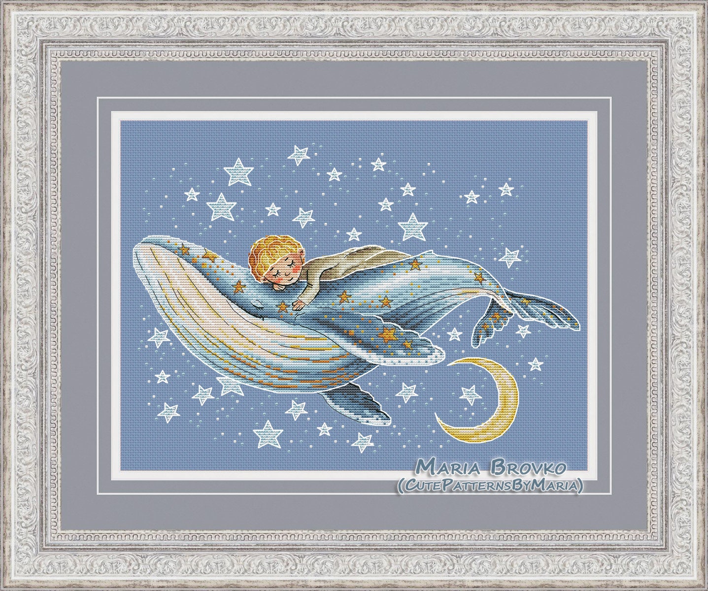 Cross Stitch Pattern boy's Magic Dreams DMC - Etsy