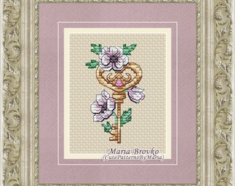 Key Cross Stitch | Etsy