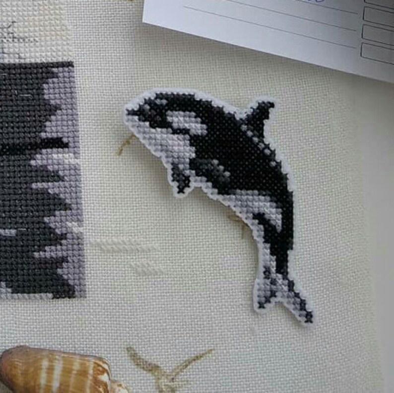 Cross Stitch Pattern orca DMC Chart Needlepoint | Etsy