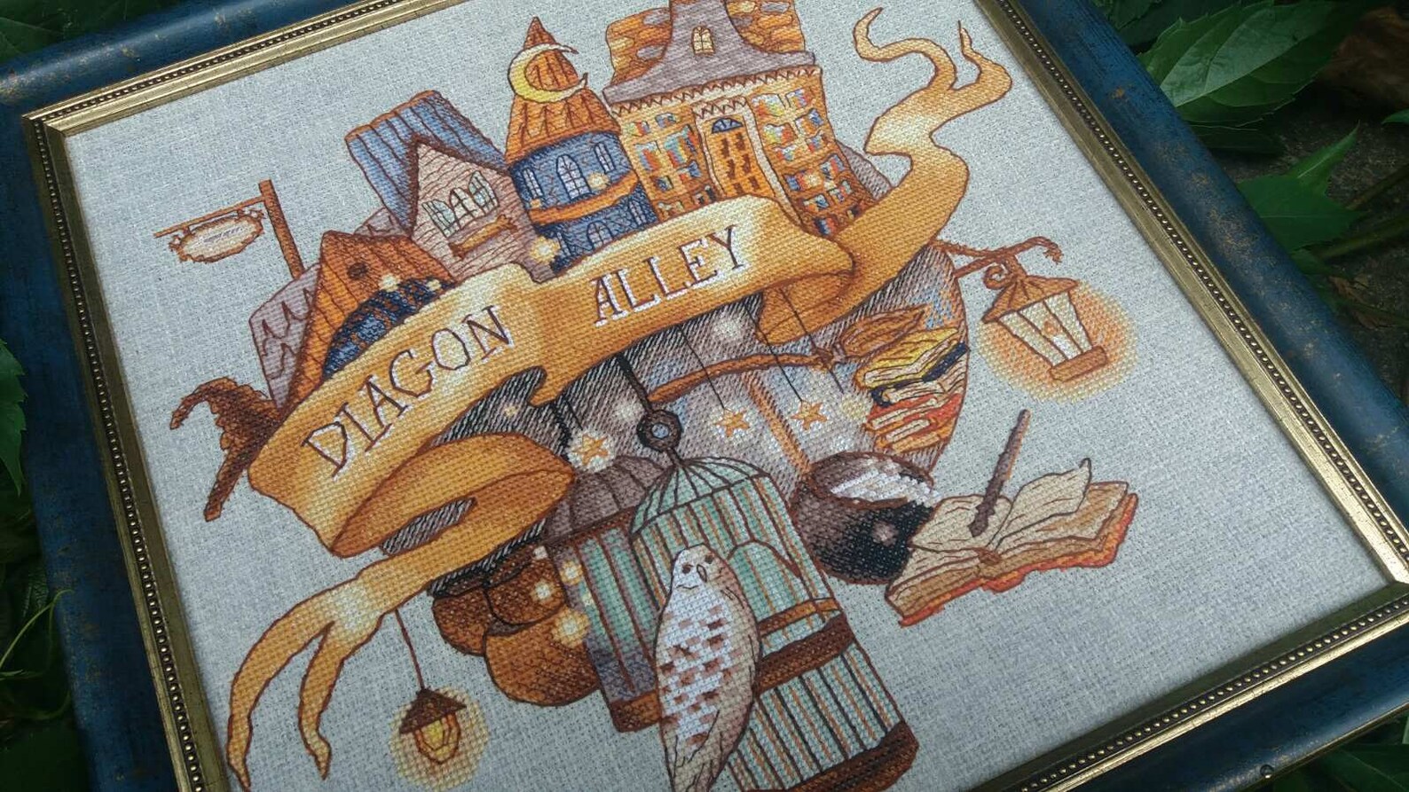 Cross Stitch Pattern Witchcraft & Wizardry Shop DMC Chart Embroidery ...