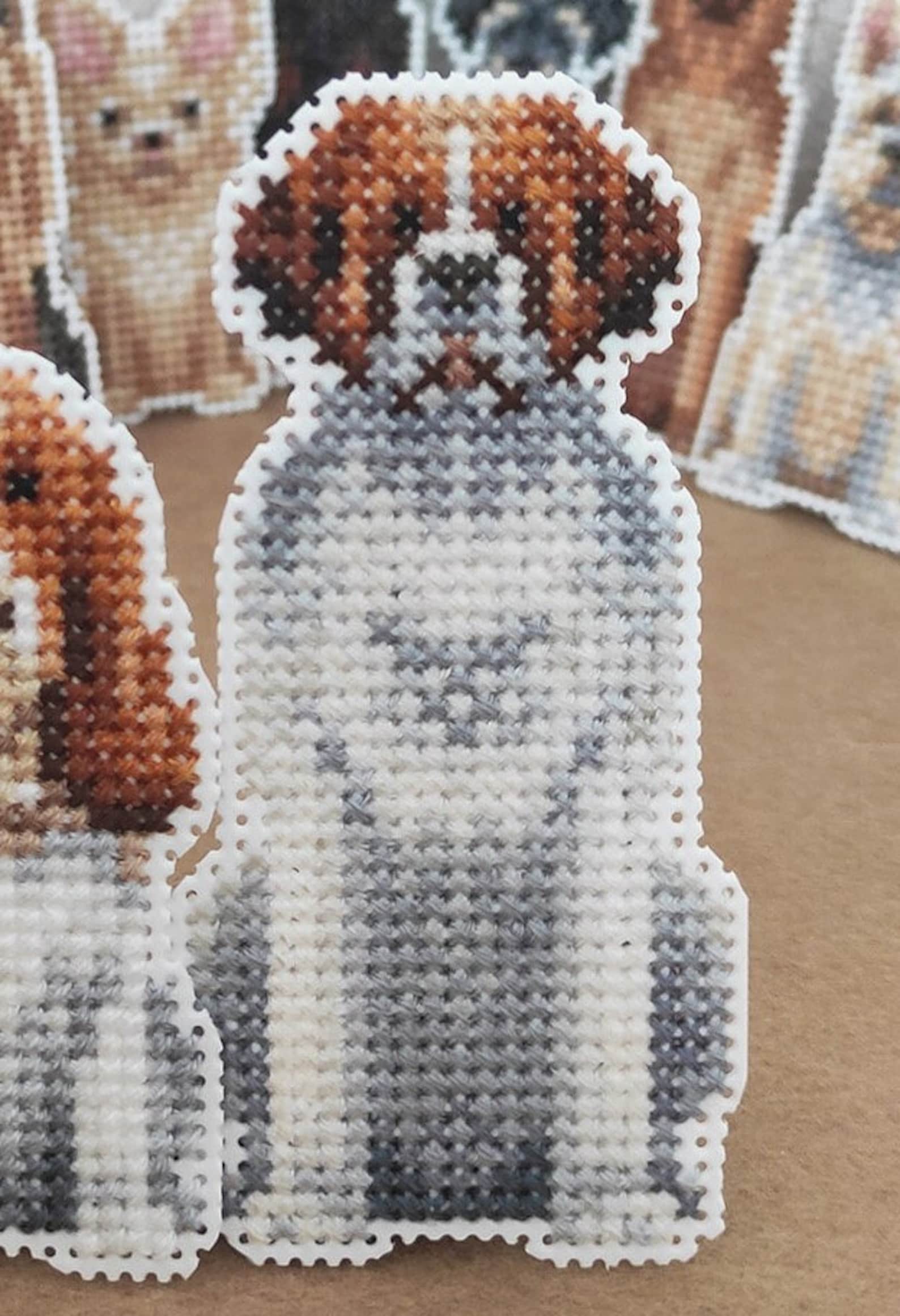 Cross Stitch Pattern "st. Bernard (dog)" DMC Cross Stitch Chart ...