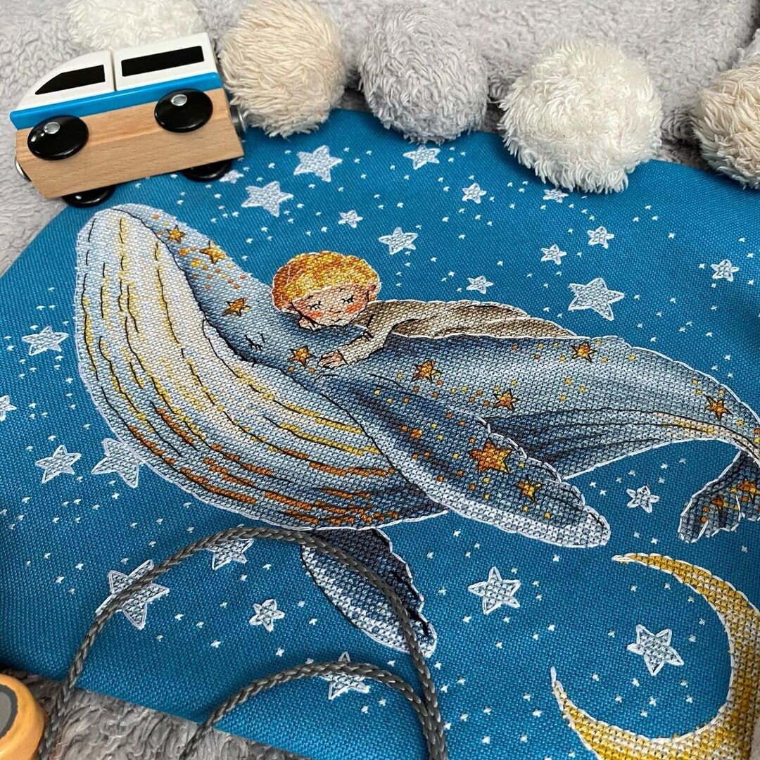 Cross Stitch Pattern boy's Magic Dreams DMC - Etsy