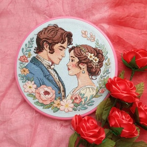 Cross Stitch PDF Pattern Pride and Prejudice DMC Chart Printable ...