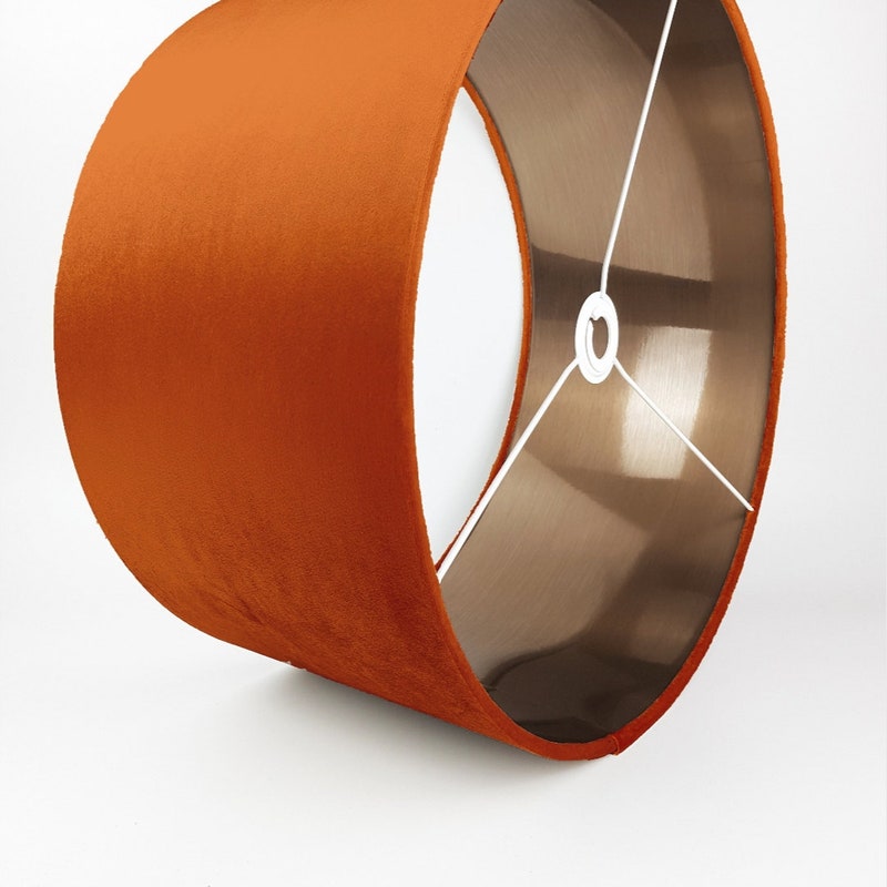 Orange Lamp Shade - Etsy UK