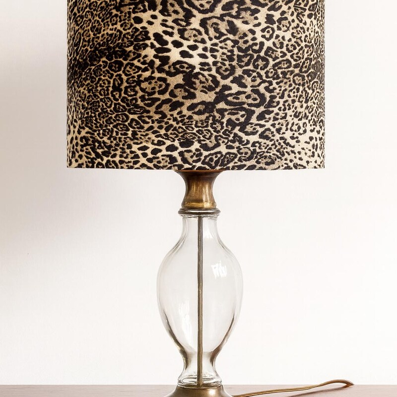 Leopard Print Lamp Shade - Etsy UK