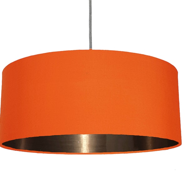Orange Ceiling Light - Etsy UK