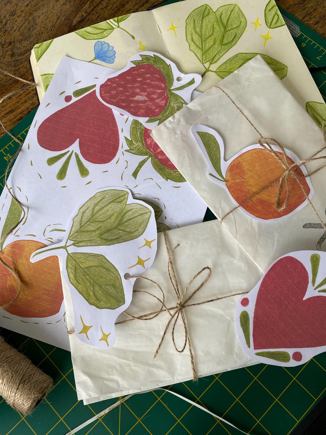 Hand Drawn Labels - Etsy