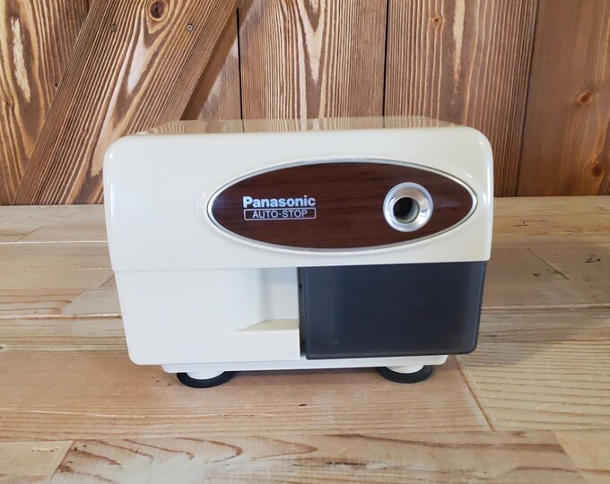 Vintage Panasonic Electric Pencil Sharpener - Auto Stop - Model KP-310 ...