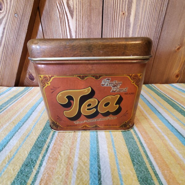 Tea Canister - Etsy