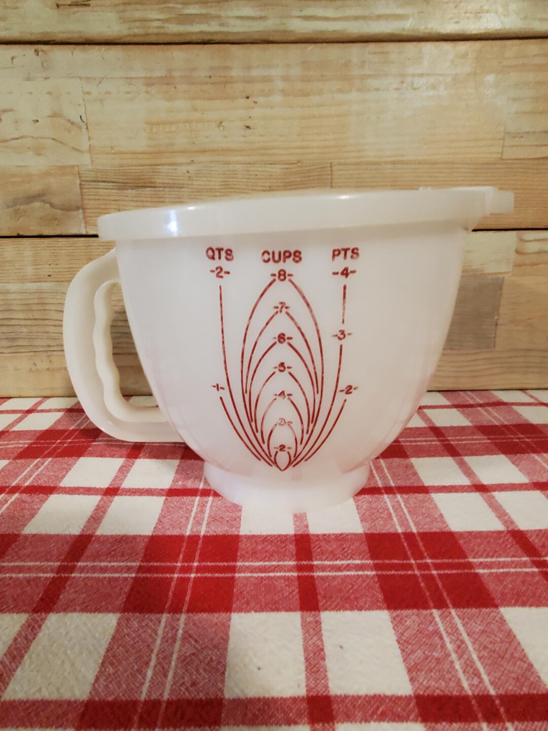 Giant Tupperware Measuring Cup Tupperware Mix N Store Bowl Holds 8 Cups ...