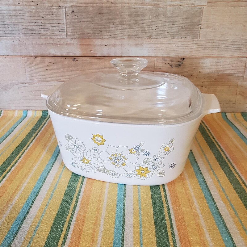Yellow Corning Ware - Etsy