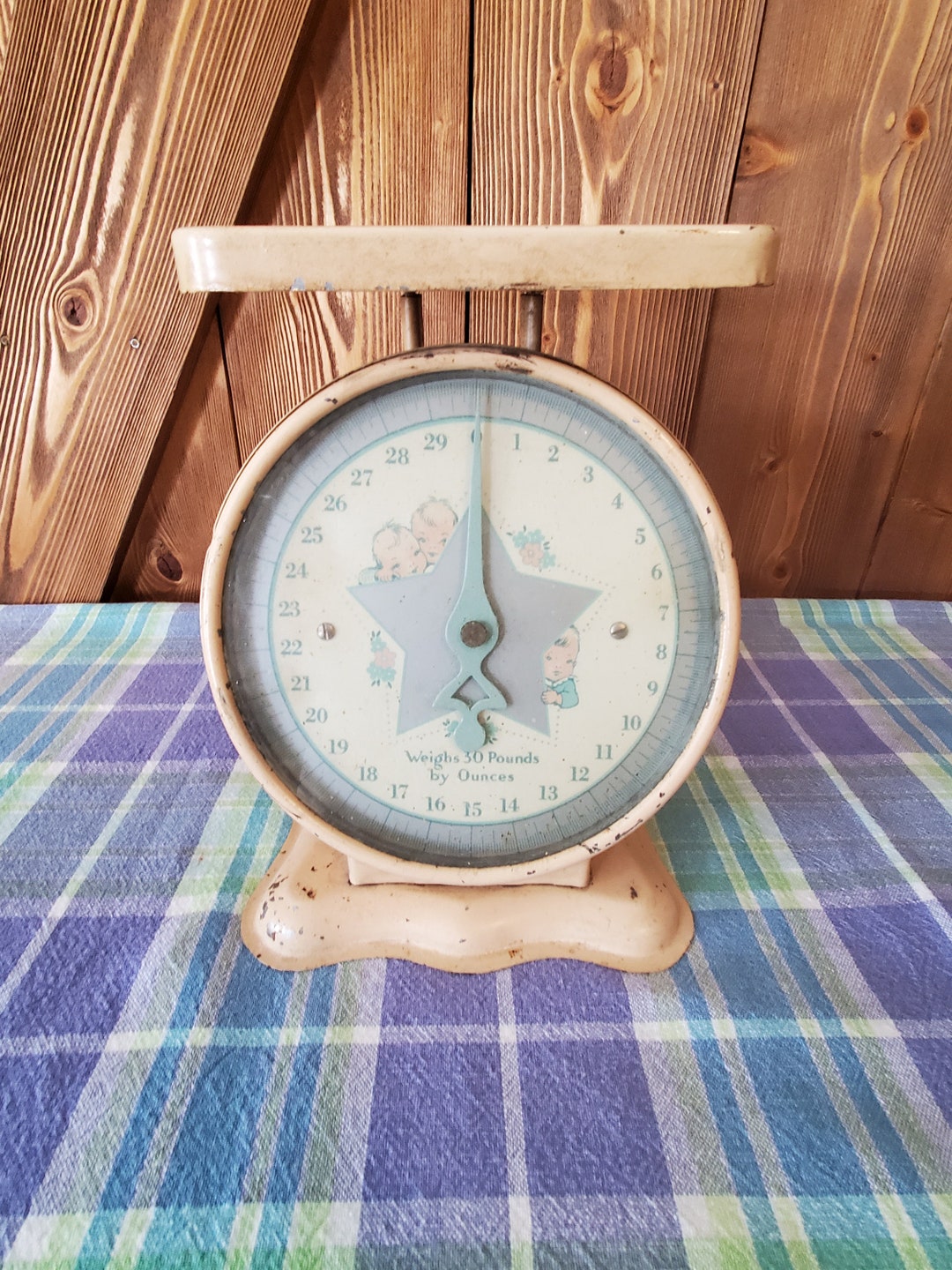 Vintage Nursery Scale Vintage Baby Scale - Etsy