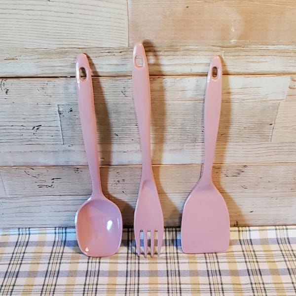 Vintage Pink Kitchen Ware - Etsy