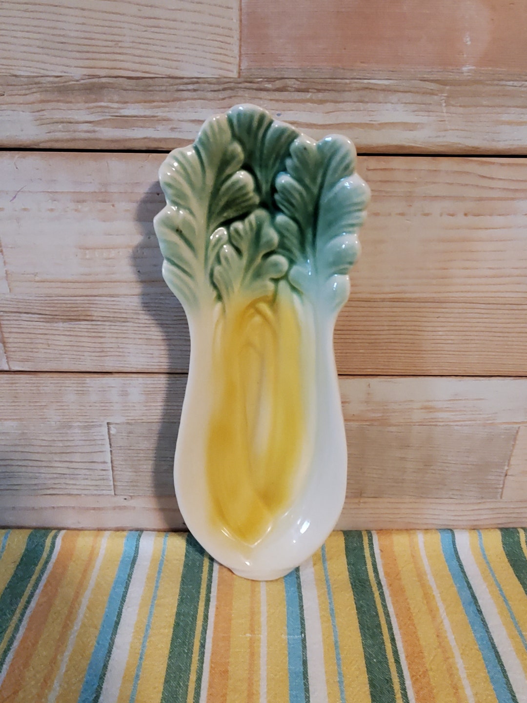 Cardinal China Celery Shaped Spoon Rest - Etsy