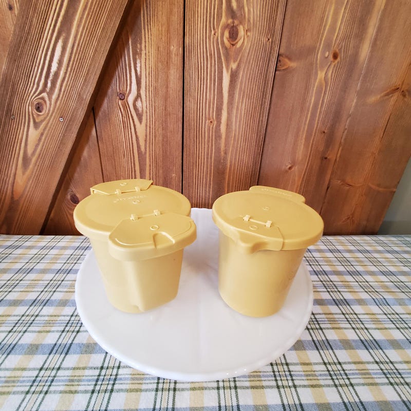 Tupperware Sugar and Creamer - Etsy