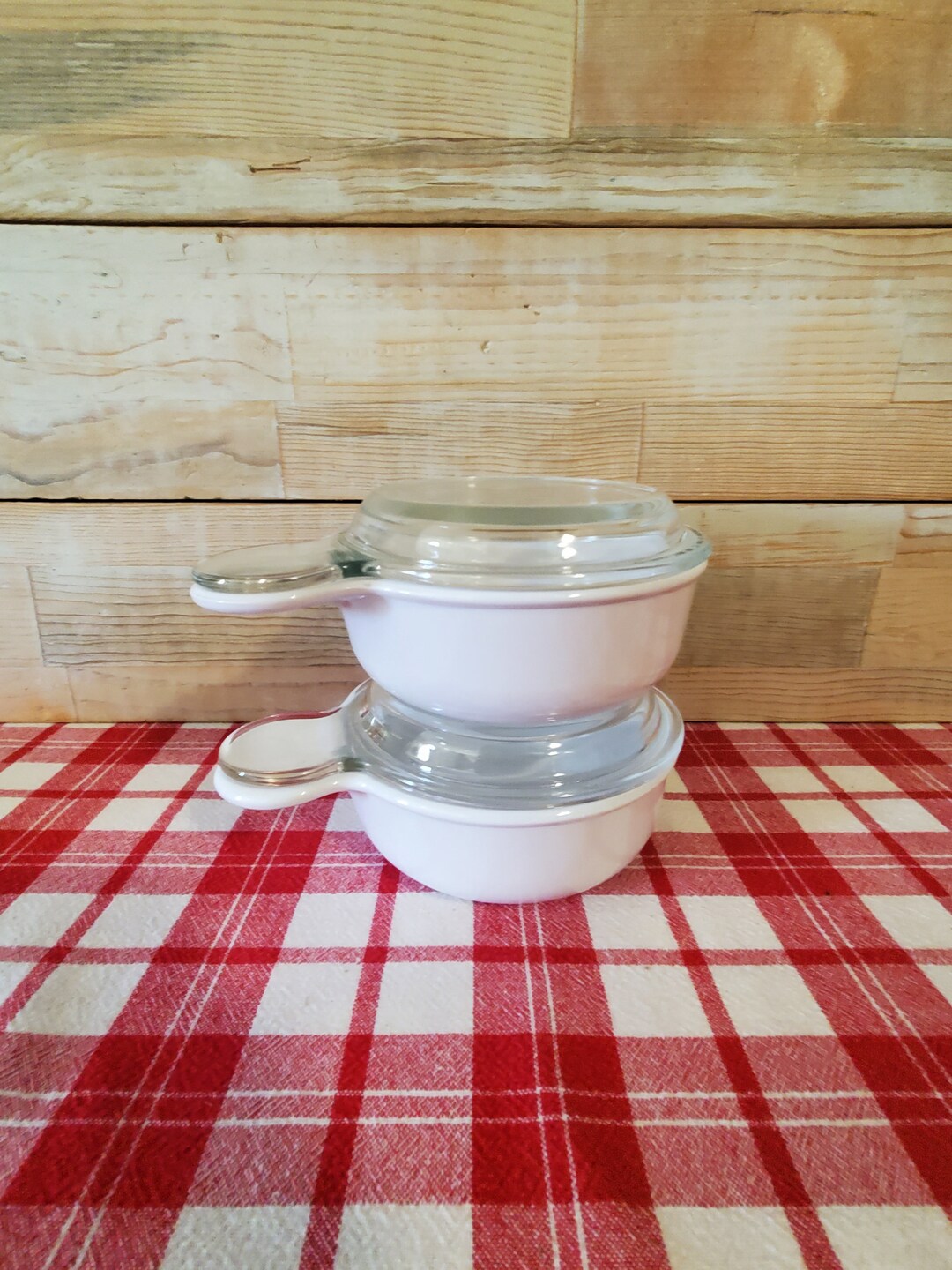 SET of 2 Corning Ware Grab Its With Glass Lids - Etsy