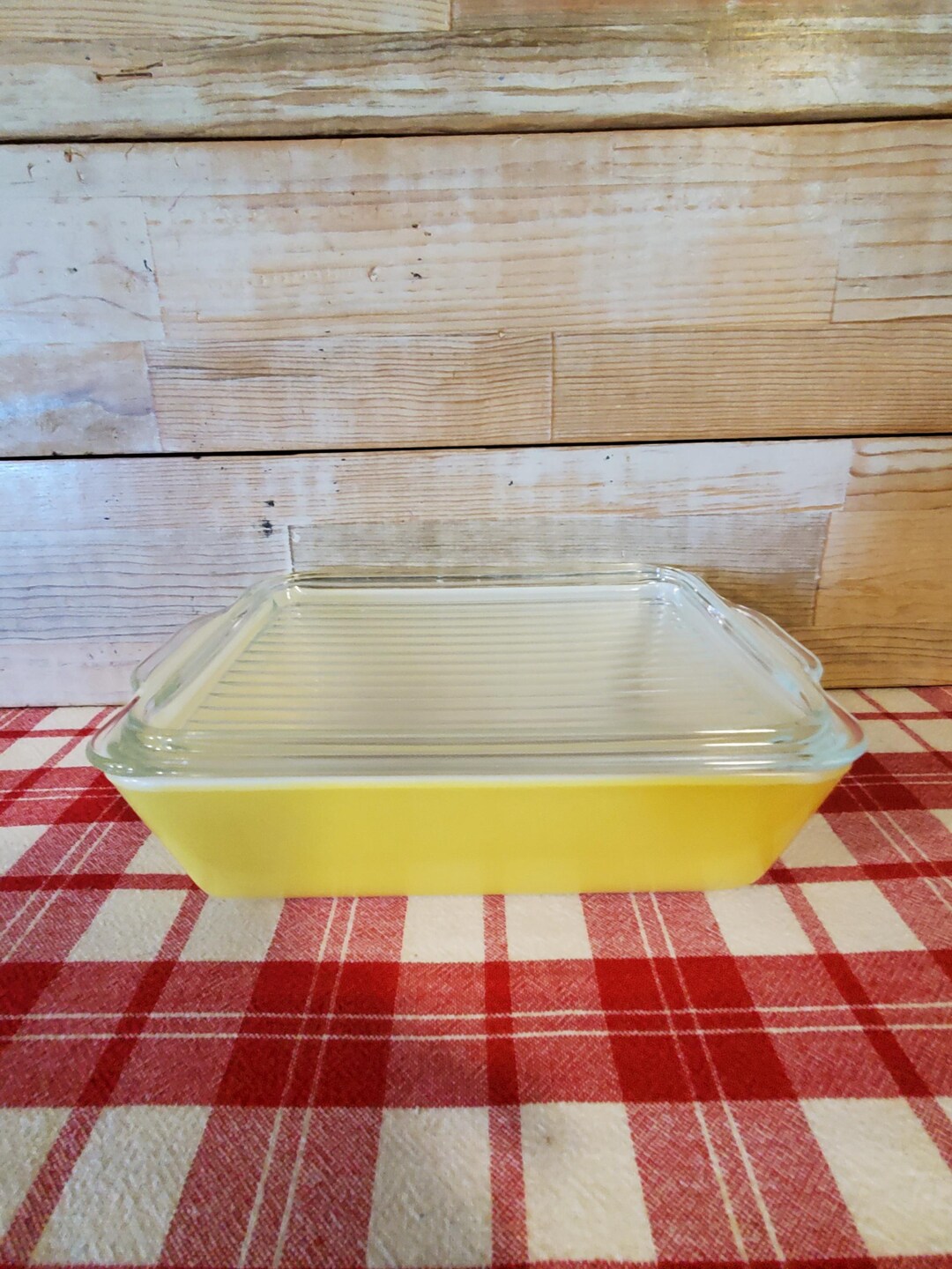 Yellow Vintage Pyrex Refrigerator Dish - 503-B - Etsy