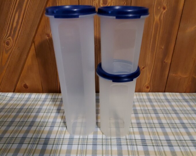 SET of 3 Tupperware Storage Containers - Etsy