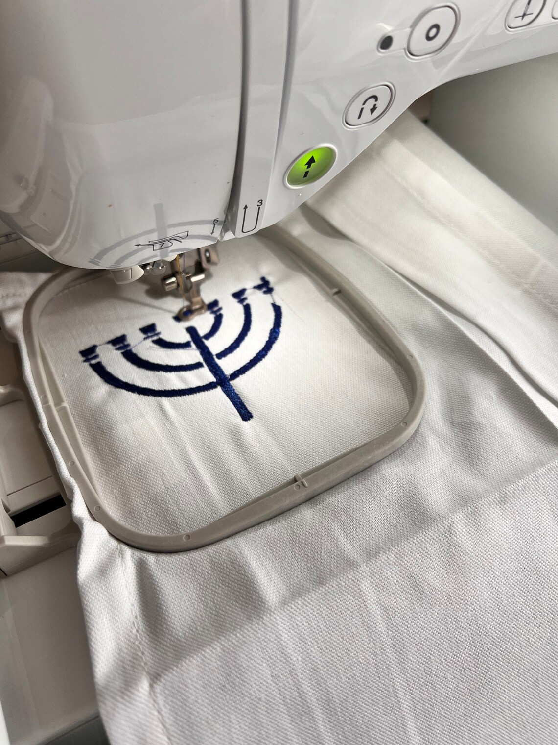 Jewish Embroidery Design Menorah Embroidery File PES, Brother, Hus,sew8 ...