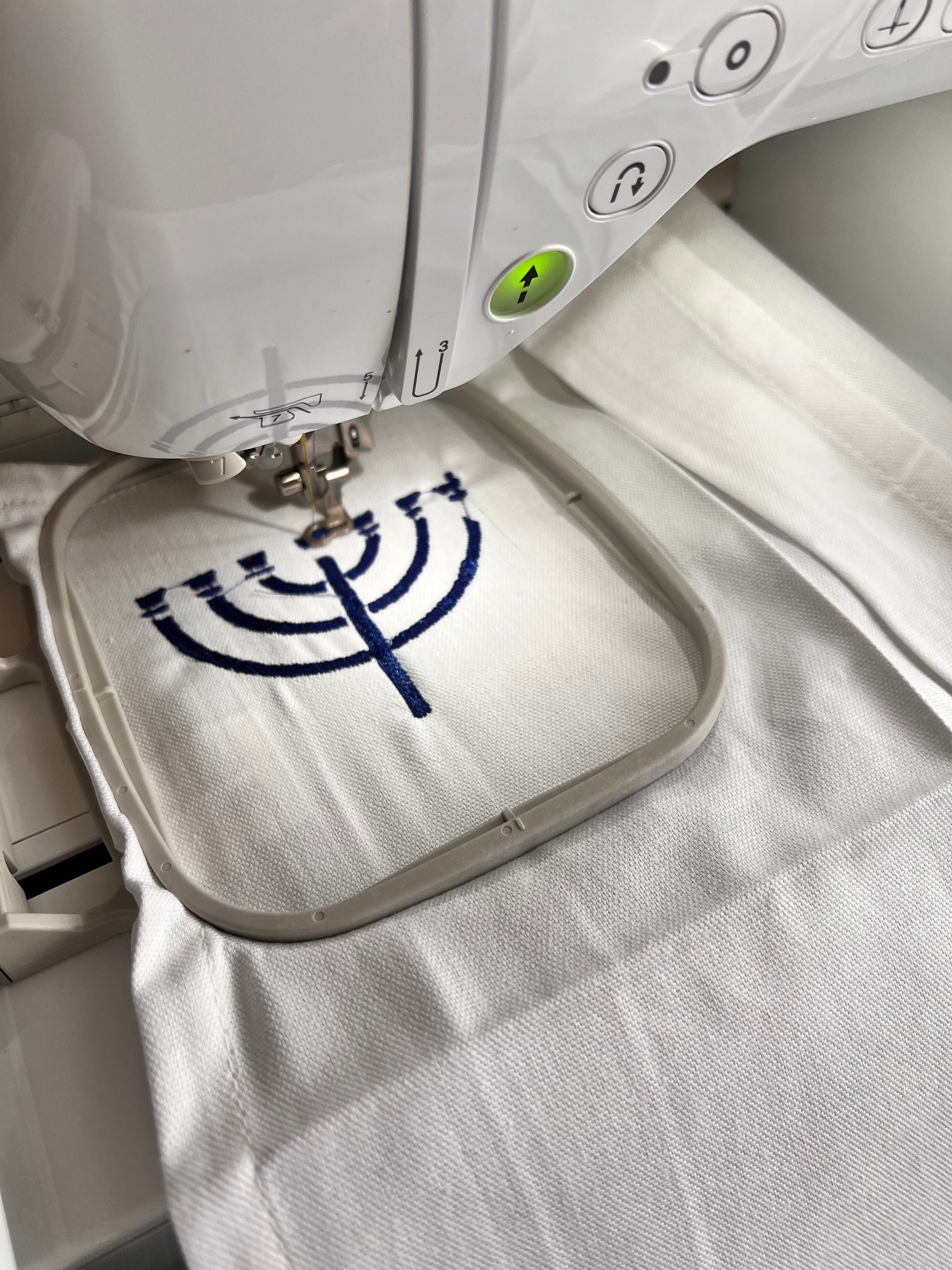 Jewish Embroidery Design Menorah Embroidery File PES, Brother, Hus,sew8 ...