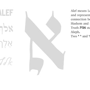 Hebrew Alphabet Flashcards Hebrew Alefbet Alephbet Jewish Download PDF ...