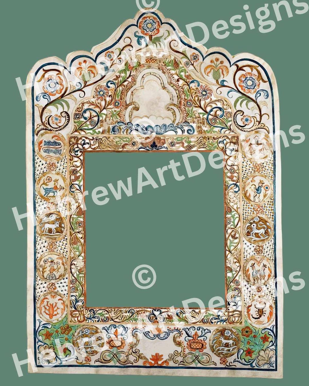 Ketubah 1793 Template,hebrew Printable,home Decor,jewish Wedding ...