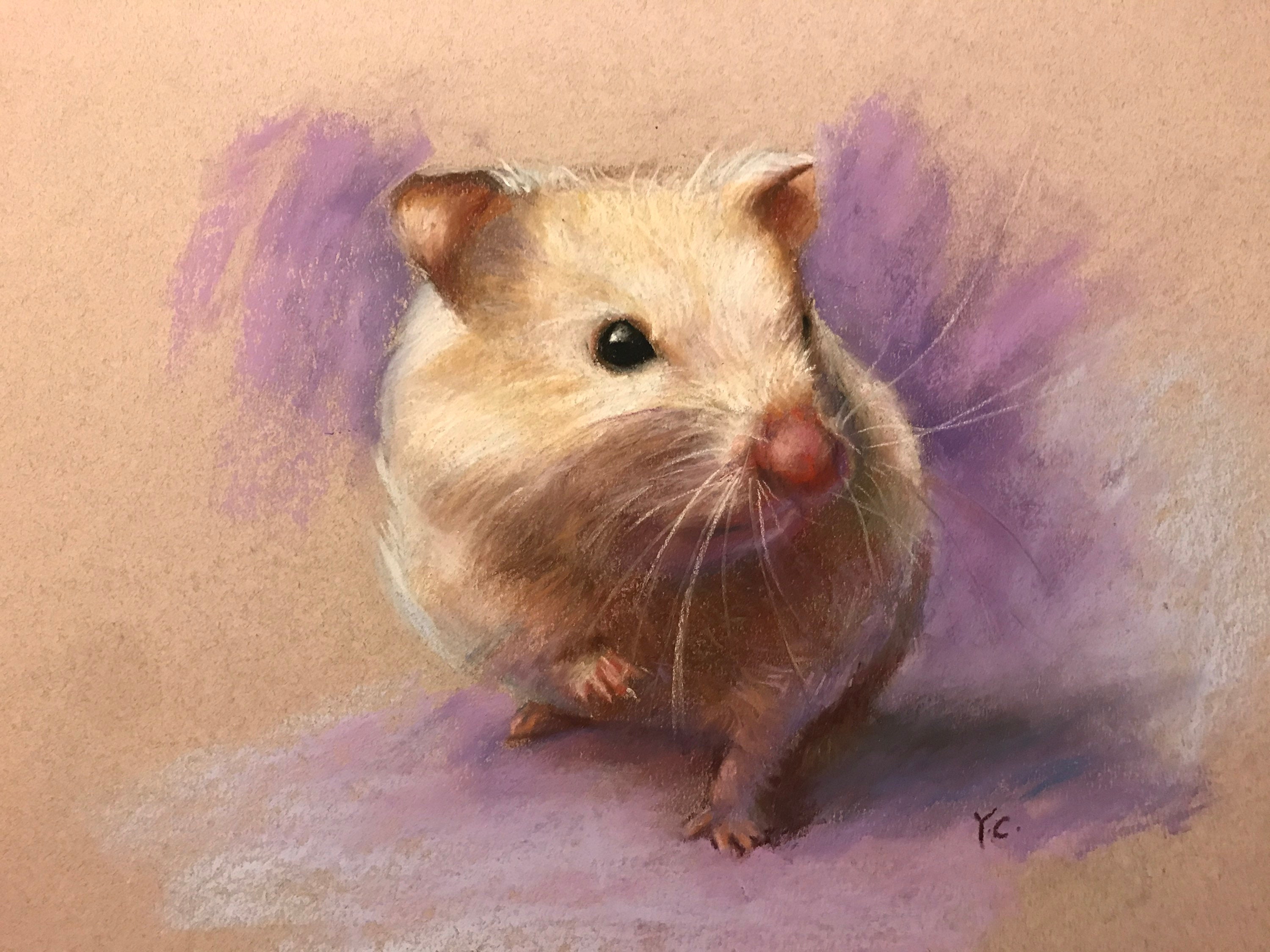 Hamster Painting