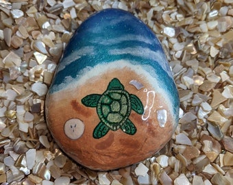 Baby Painted Rock - Etsy