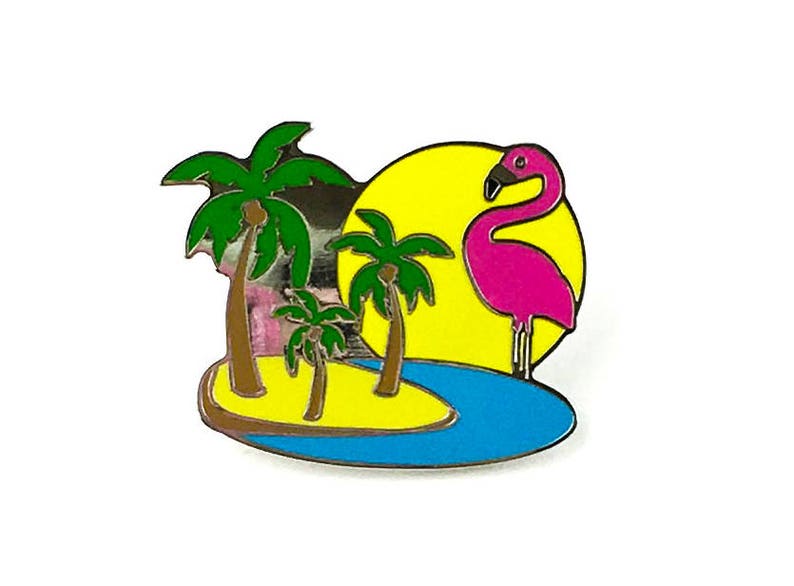 Paradise Pin - Etsy