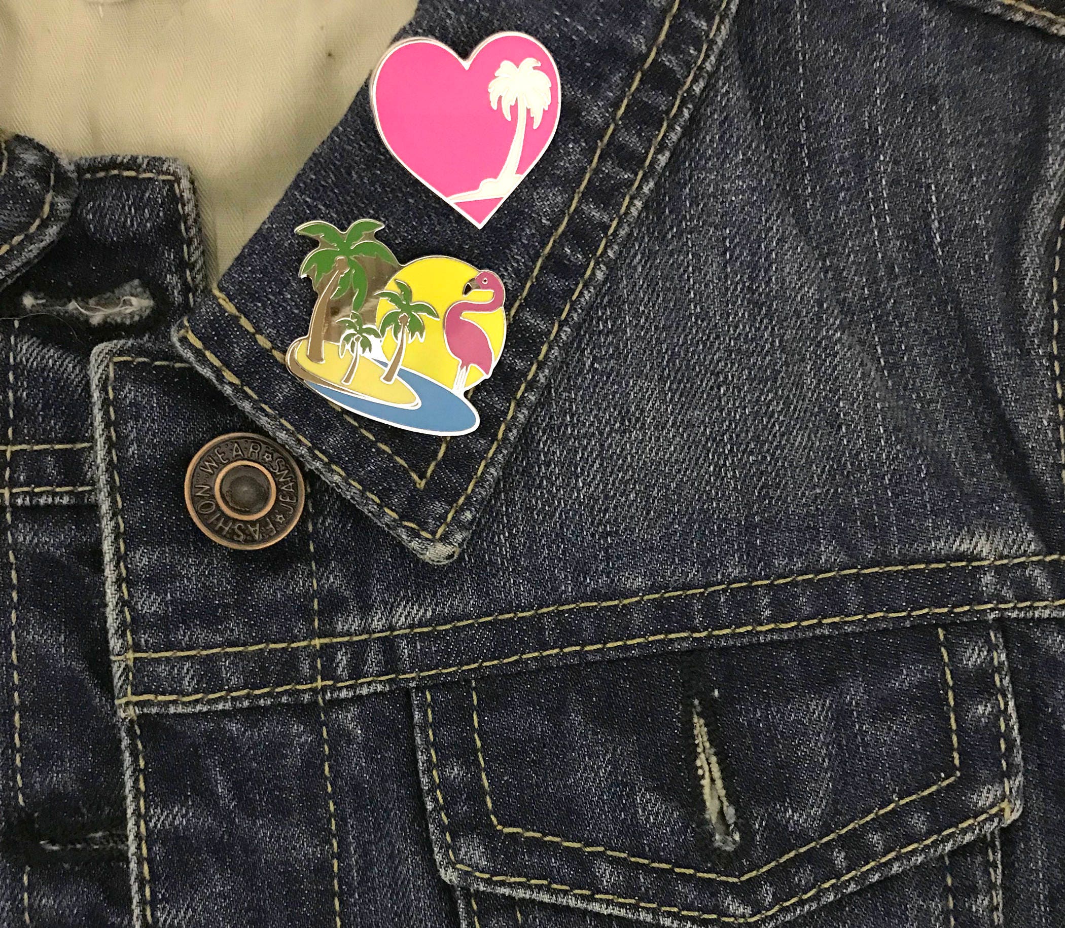 Paradise Pin - Etsy