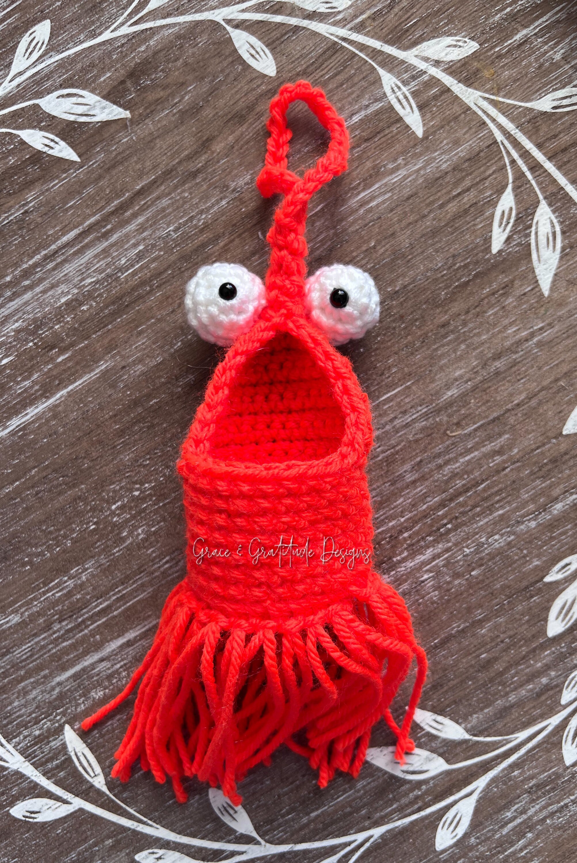 Crochet Hanging Yippers, Yip Yip, Crochet Car Decor, Crochet Hanging Decor - Etsy