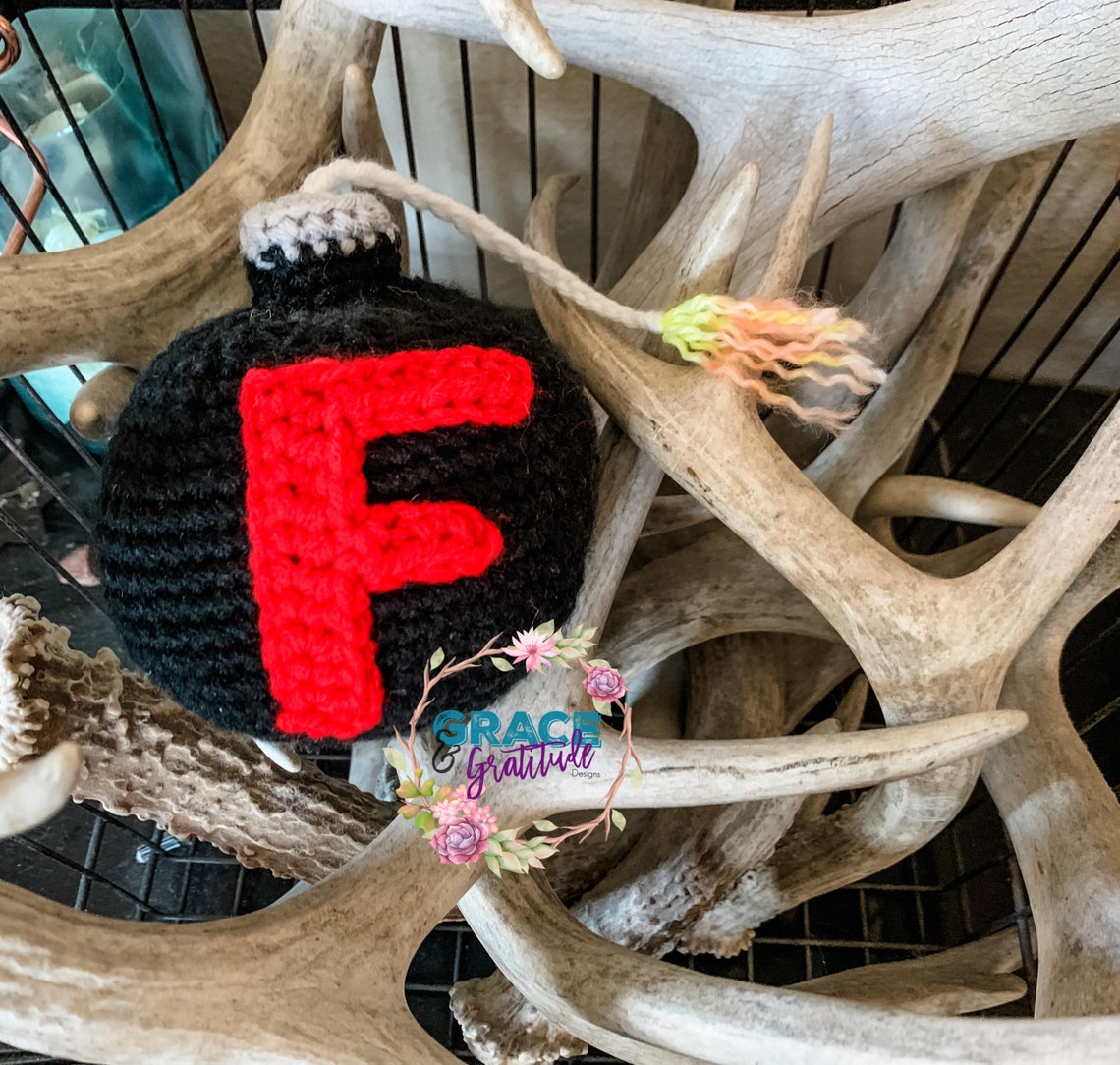 The F Bomb Crochet Pattern Crochet F Bomb Crochet Pattern - Etsy